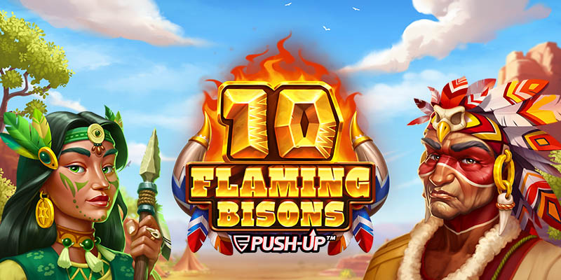 10 Flaming Bisons (Push Gaming) Demo and Slot Review