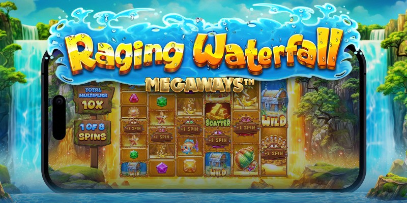 Raging Waterfall Megaways (Pragmatic Play) Demo and Slot Review
